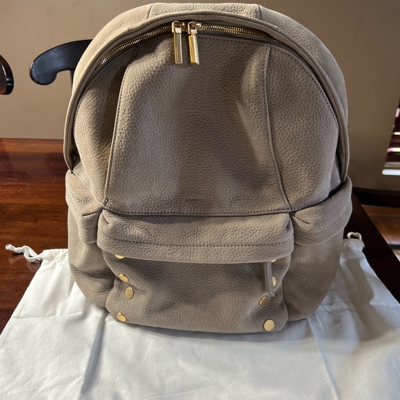 Hammitt | Bags | Hammitt Hunter Large Backpack Grey Natural Nubuck New ...